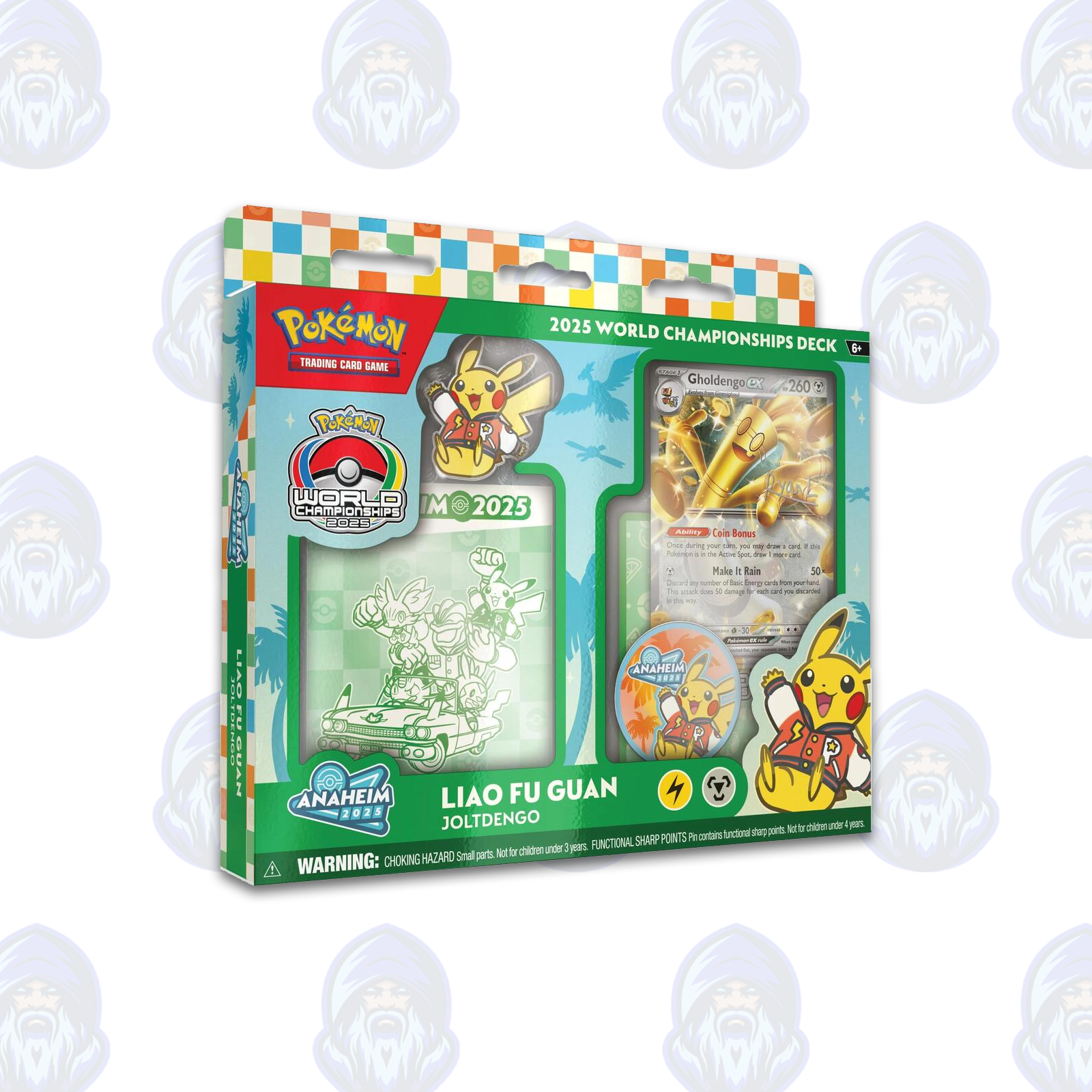 Pokemon: 2025 World Championship Deck - Liao Fu Guan (Joltdengo ...