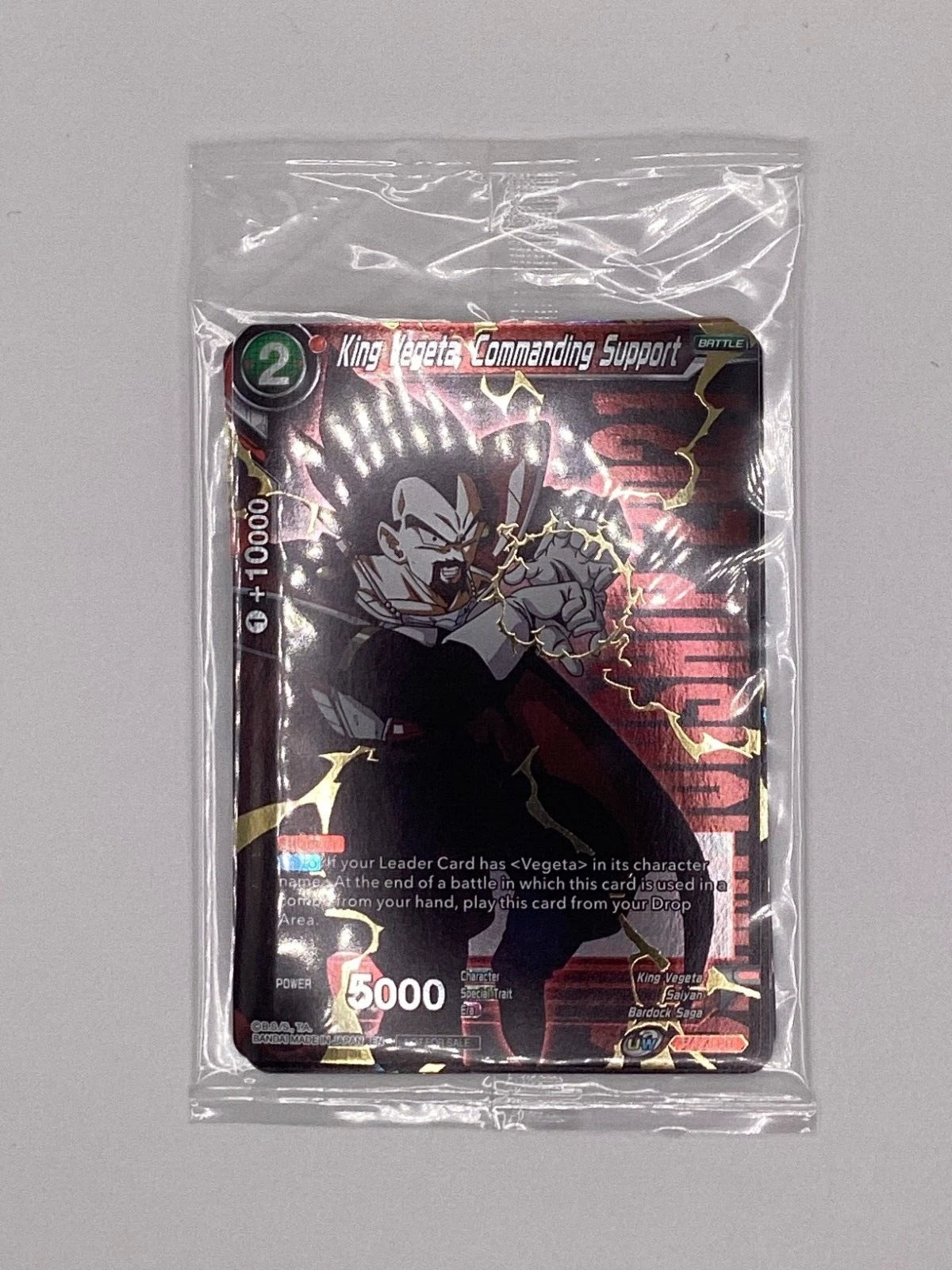 Dragonball - 2021 Championship Pack Vol.3 - Winner - Gold Stamped - Se ...
